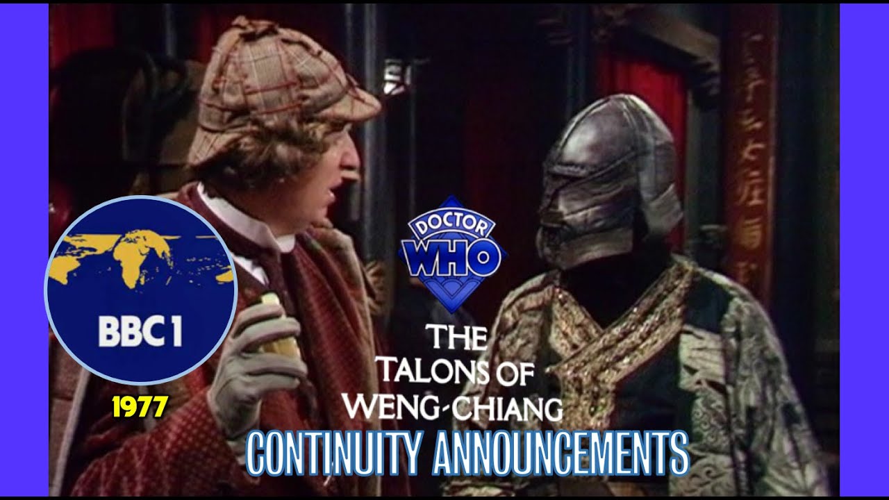 Doctor Who: The Talons of Weng Chiang (Continuity Announcements 1977 ...