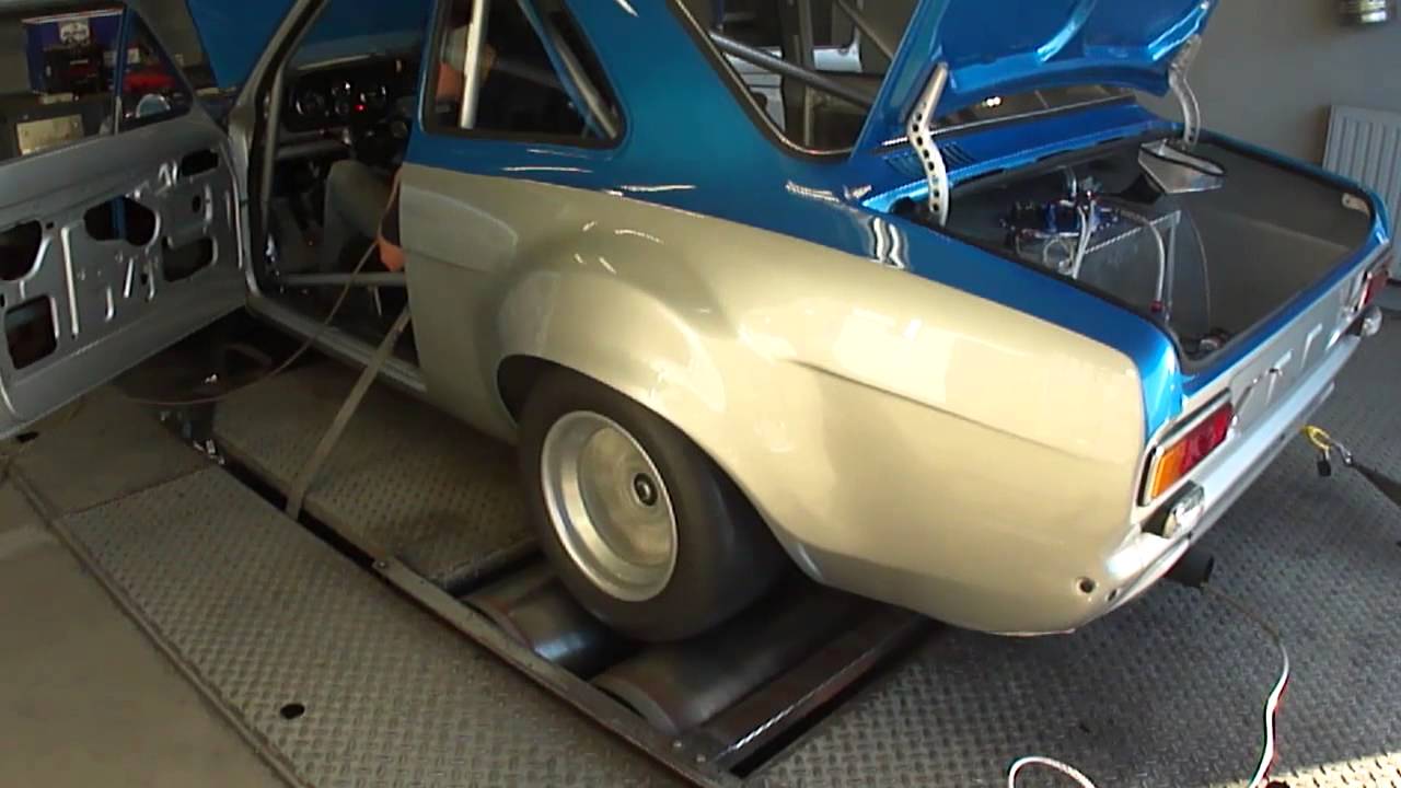 Ford Escort Mk1 RS1600 with BDG engine - Dyno Run at Beek Auto Racing ...