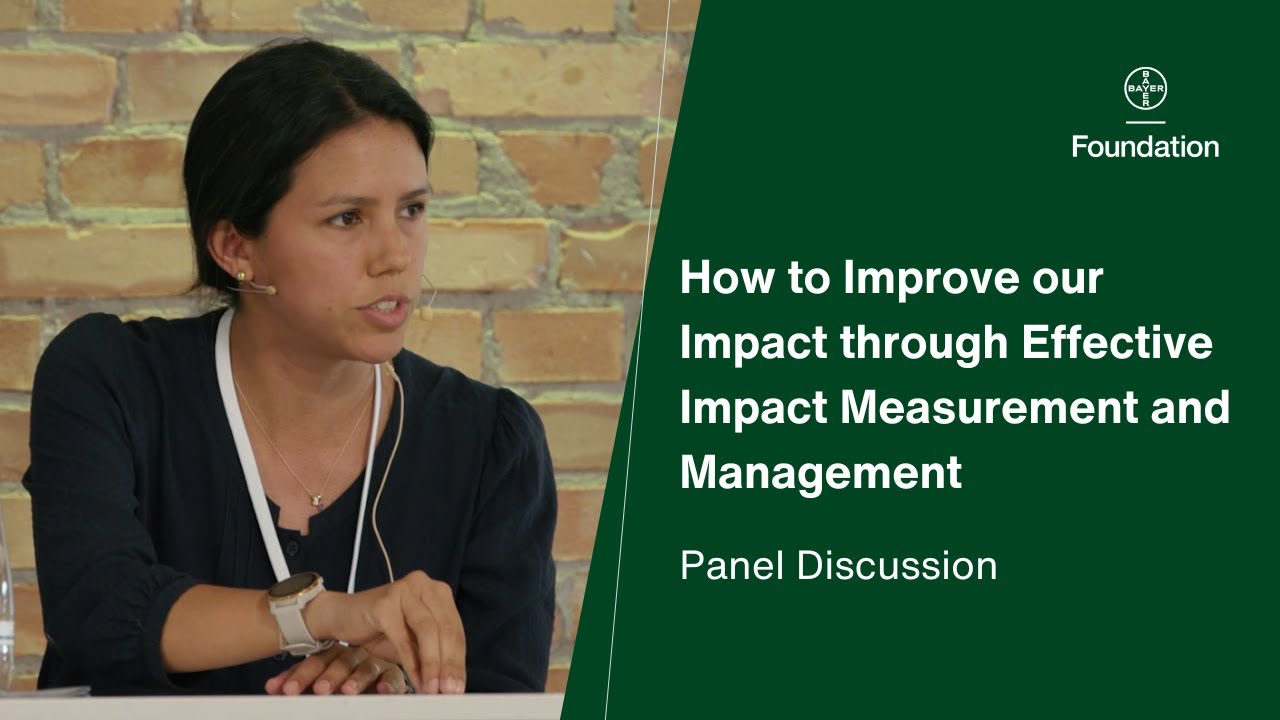 Panel Discussion | How to Improve our Impact through Effective Impact ...