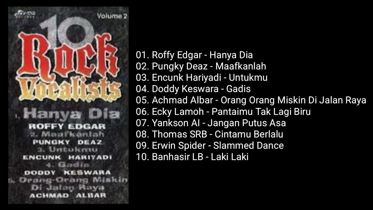 Top Ten Indonesian Rock Vocalists 2 (1995) - YouTube