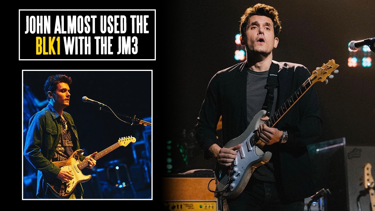 John Mayer Almost Used The BLK1 For The JM3 Love Rocks Show... WHAT ...
