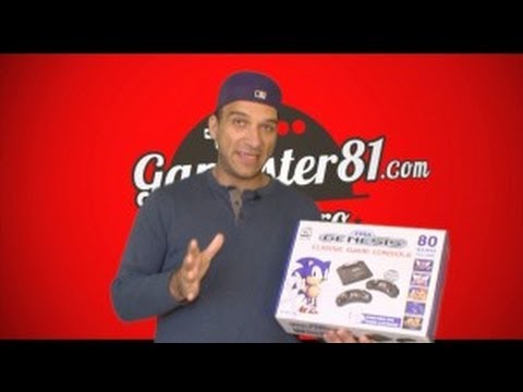 New Sega Genesis Model 4 System Review - Gamester81 - YouTube