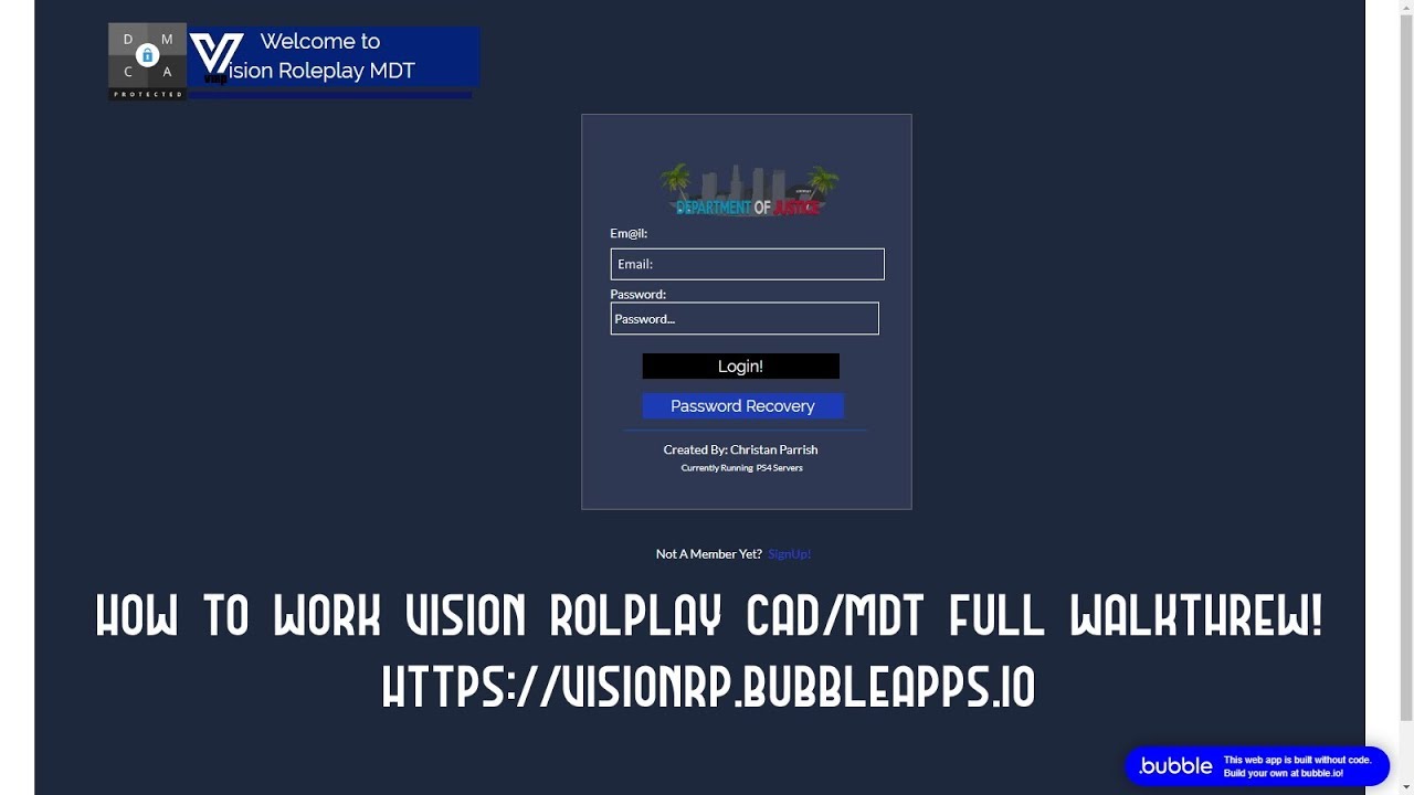 HOW TO USE/ WORK VIRP CAD/MDT V2.0 - YouTube