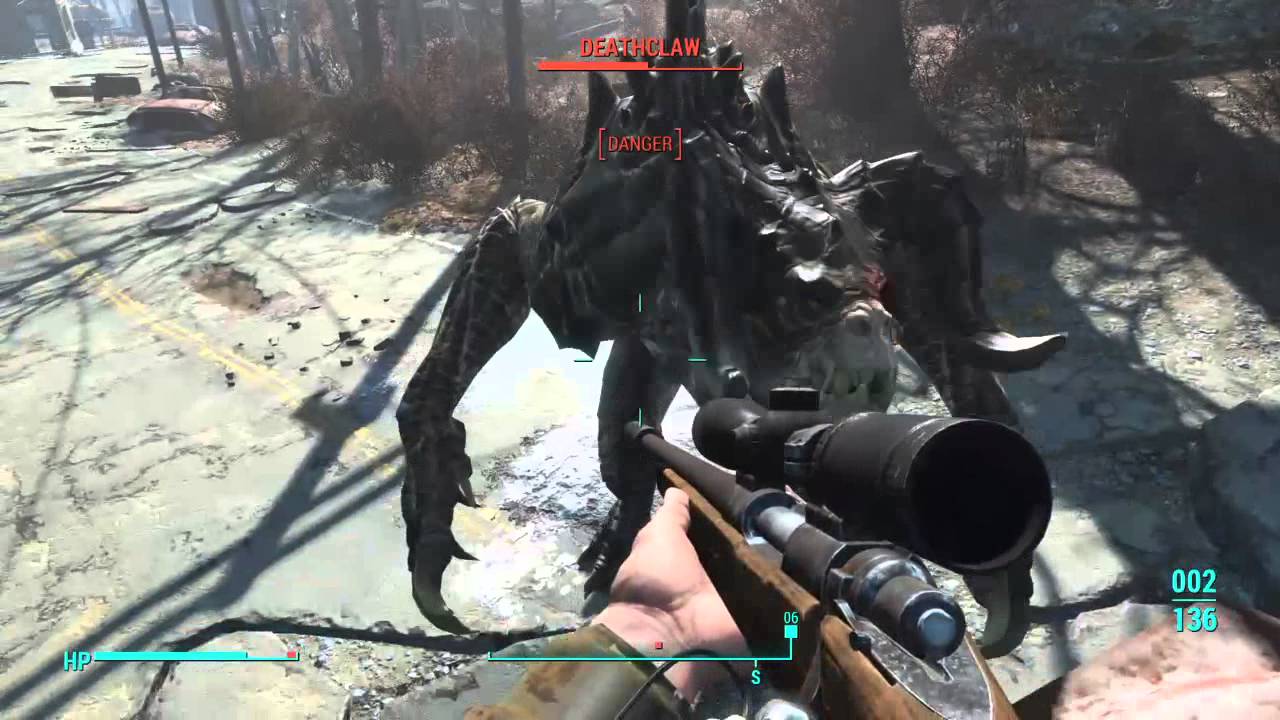 Fallout 4 Death Claw - YouTube