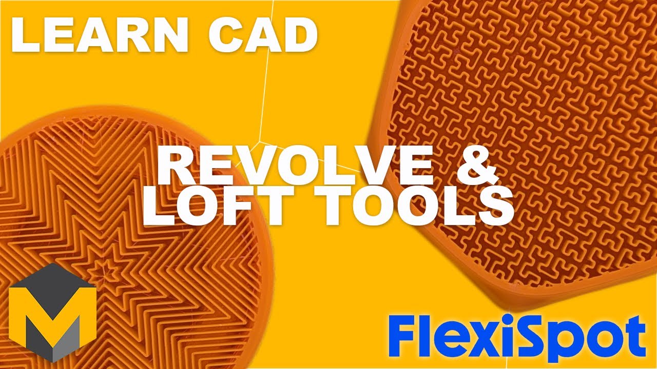 Learn CAD - Use the Revolve Tool & Loft Tool in SolidWorks to Create ...