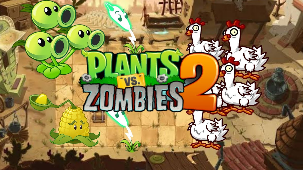 "Los pollos zombis"Plantas vs Zombies 2 capitulo 15 - YouTube