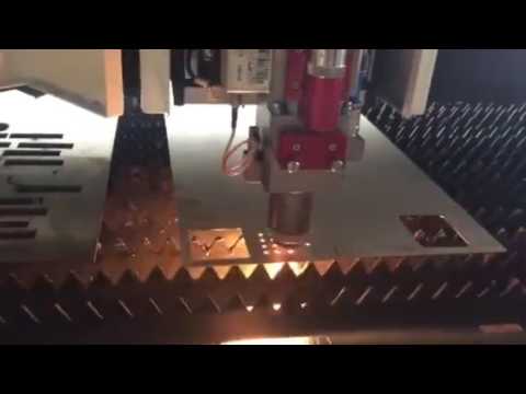 ZKZM 3015 Fiber Laser CNC Cutting Machine - YouTube