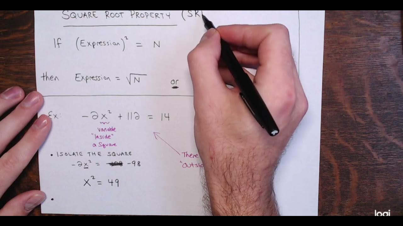Knewton Alta Assignment - Section 2.5 Part 2: Complete the Square - YouTube