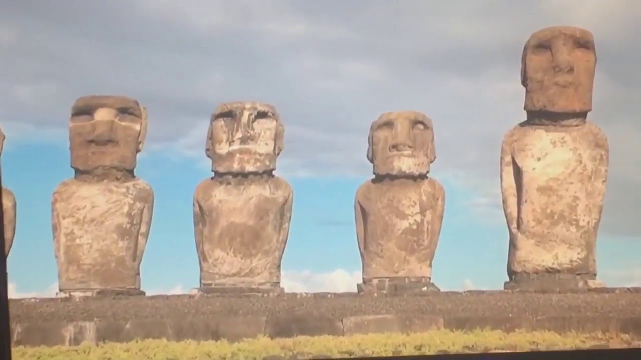 Mandela Effect- Easter Island Statues Now Don Hats - YouTube