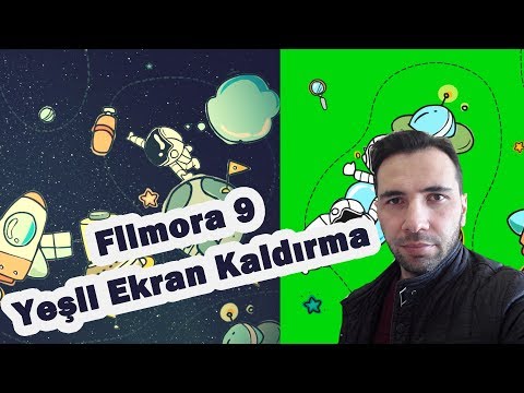 Filmora 9 Green Screen Yeşil  Ekran Kaldırma