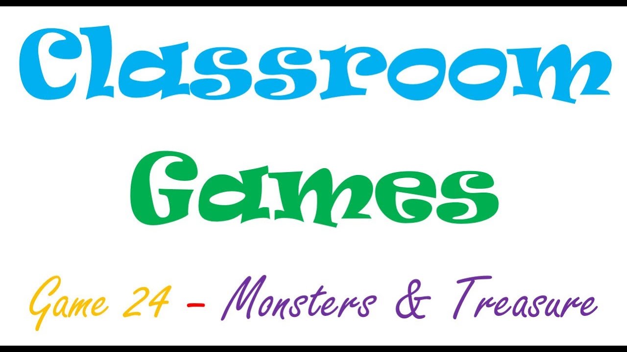 Classroom Games (24) Monsters & Treasure - YouTube