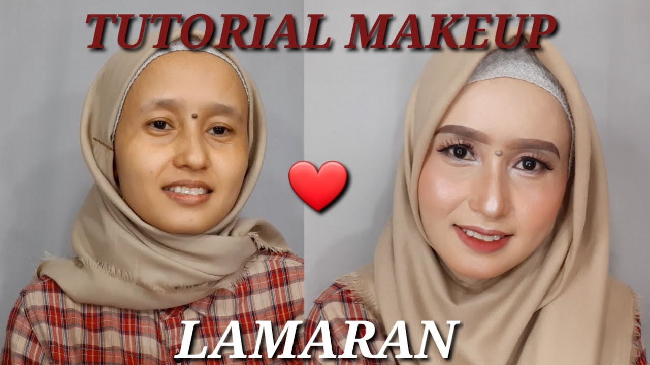 TUTORIAL MAKEUP LAMARAN || by kikin safitri - YouTube