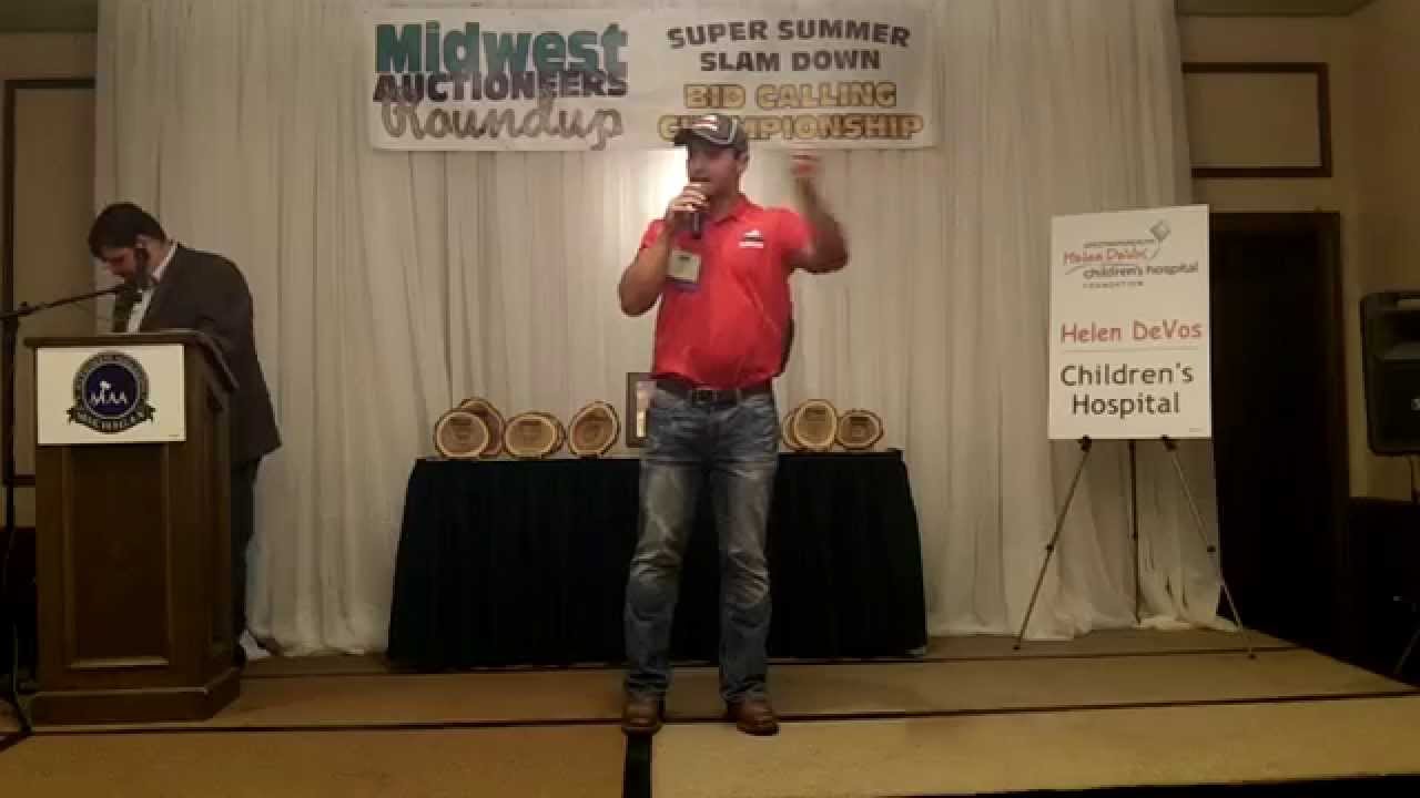 Greg Zielinski, Contestant #1, Super Summer Slam Down Bid Calling ...