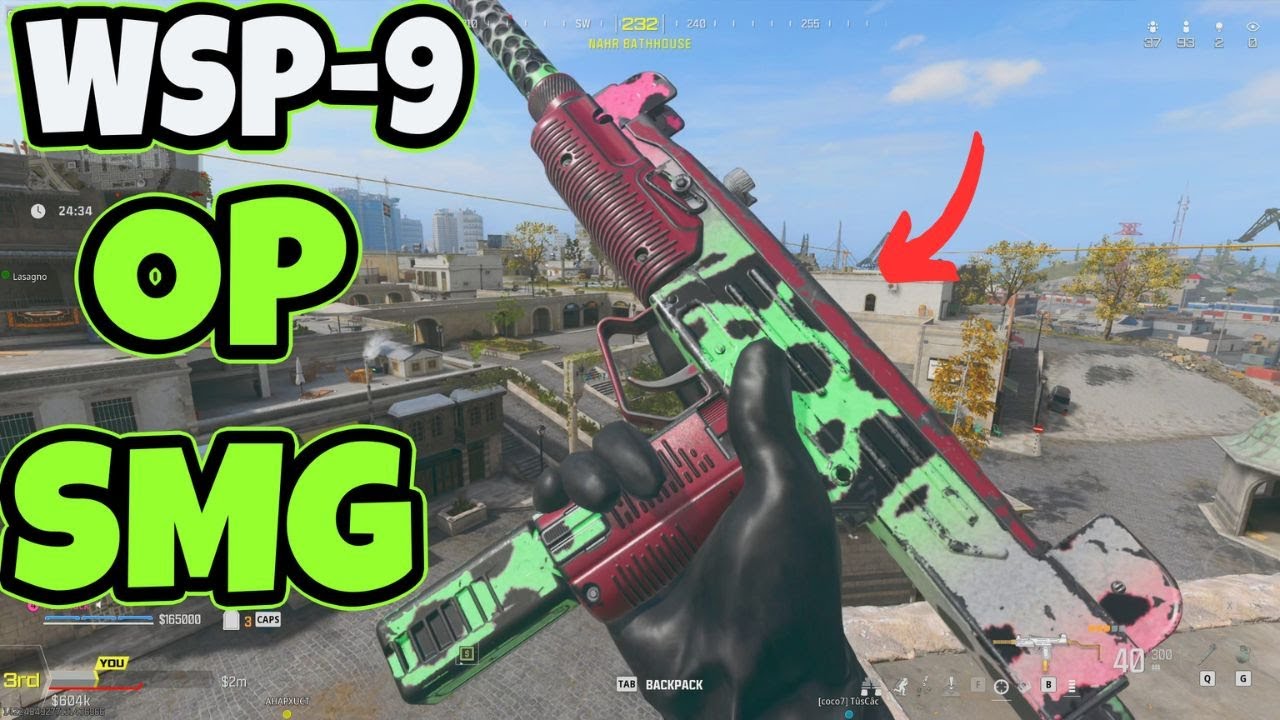 WSP 9 = OP SMG / Warzone 3 - Plunders Quads - YouTube