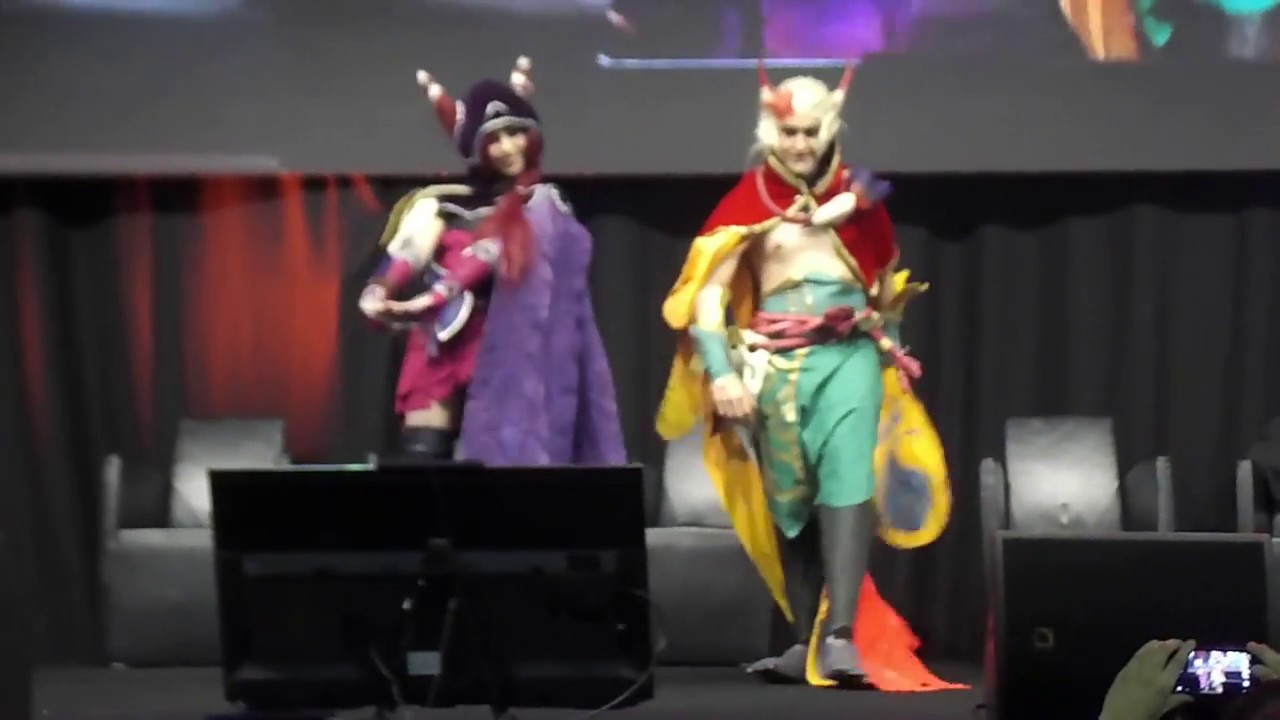Concours Cosplay Game'in Reims - Rakan et Xaya (Agil's World et AmyBleu ...
