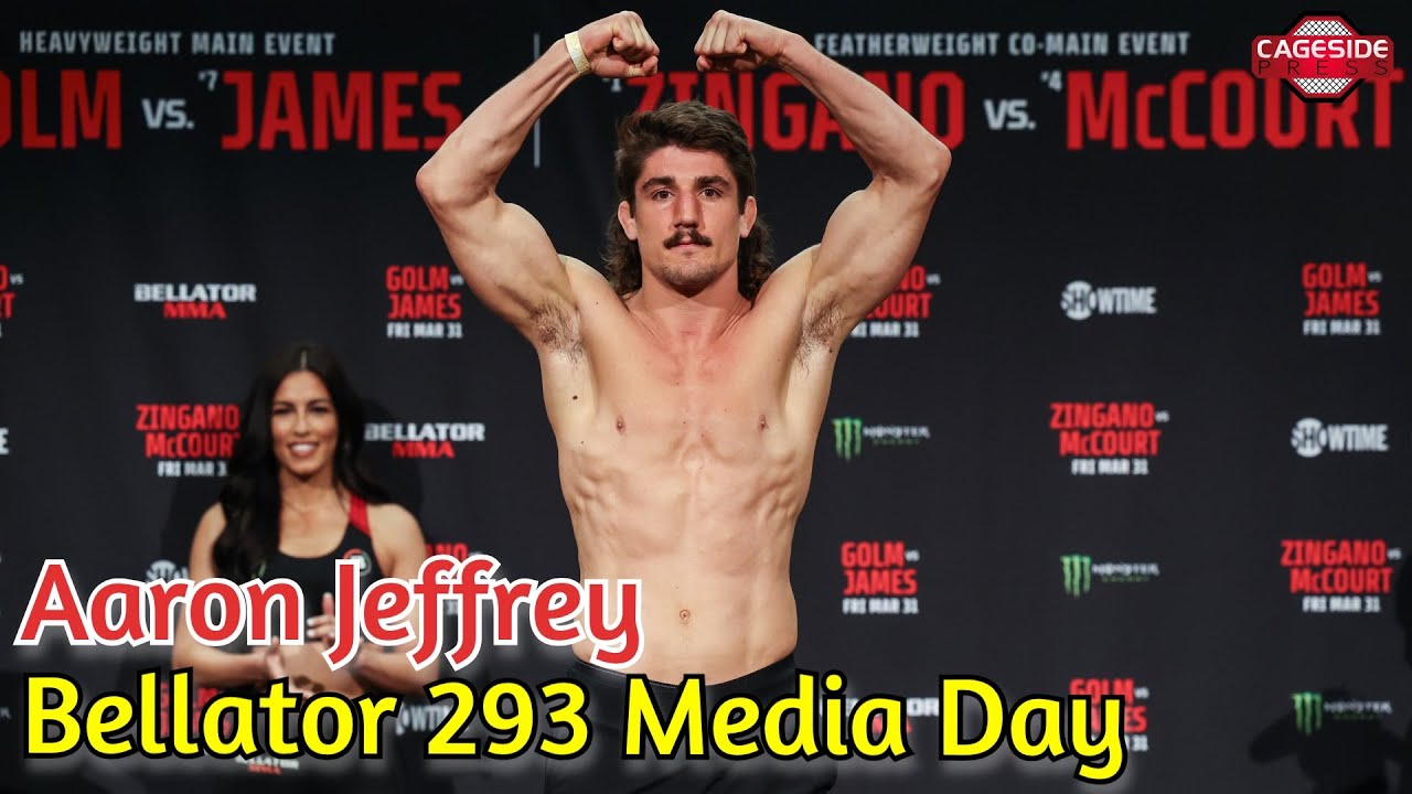 Aaron Jeffrey Media Day | Bellator 293 - YouTube