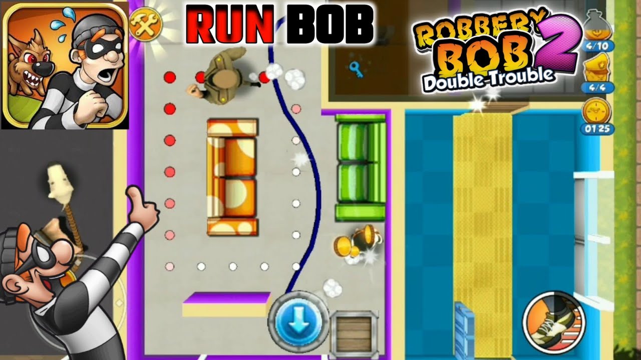 Robbery Bob 2 Shamville 10 || Robbery Bob 2 - Gameplay Walkthrough Part ...