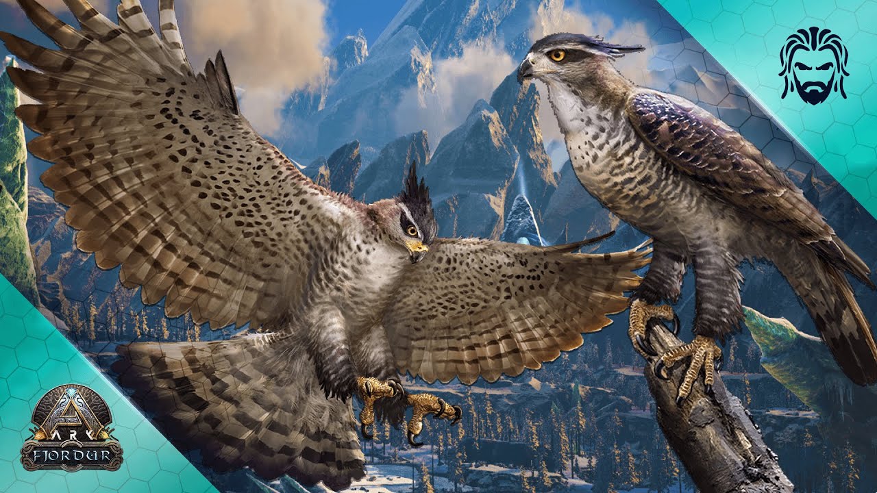 ARKs Next Creature Has Just Been Revealed! Fjordhawk Dossier! - ARK ...