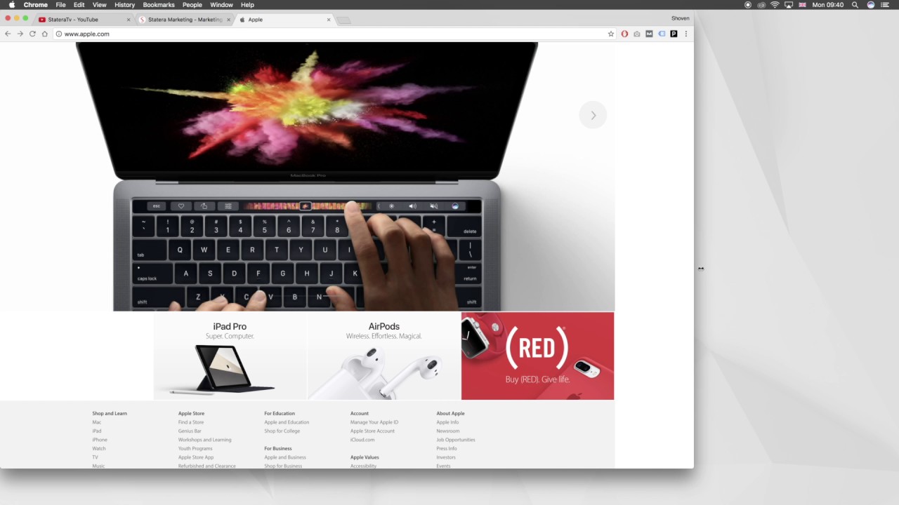 iCreate Apple Store Landing Page - Introduction - YouTube