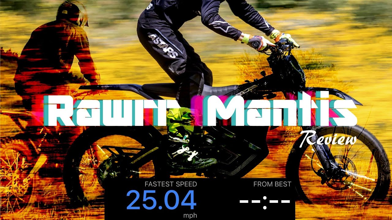 Rawrr Mantis electric bike - A Comprehensive Review -Talaria Sting ...