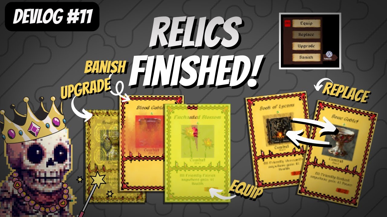 Relics Finished! | Bone-Bound Devlog 11 - YouTube