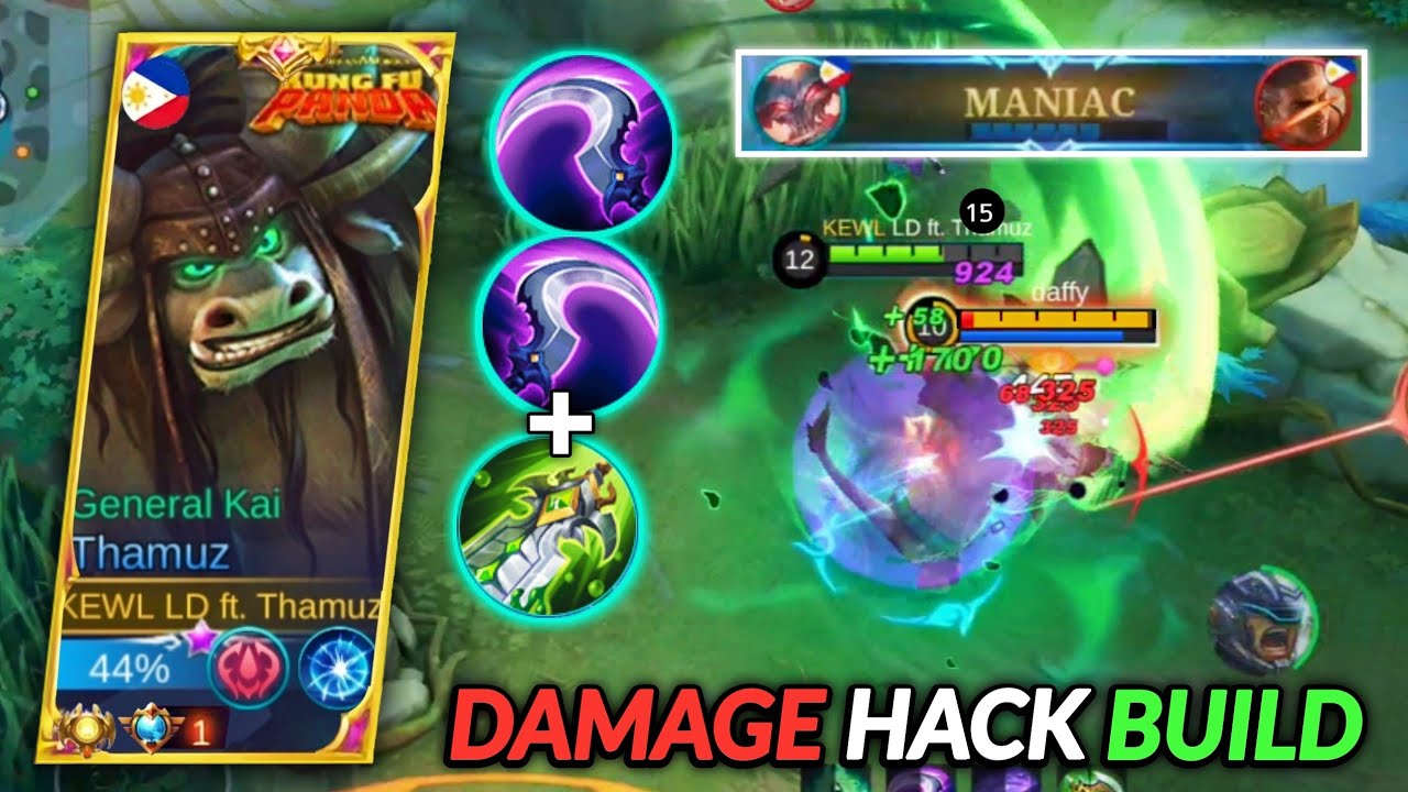 THAMUZ NEW BROKEN DAMAGE BUILD!! THAMUZ BEST BUILD 2022 - MLBB - YouTube