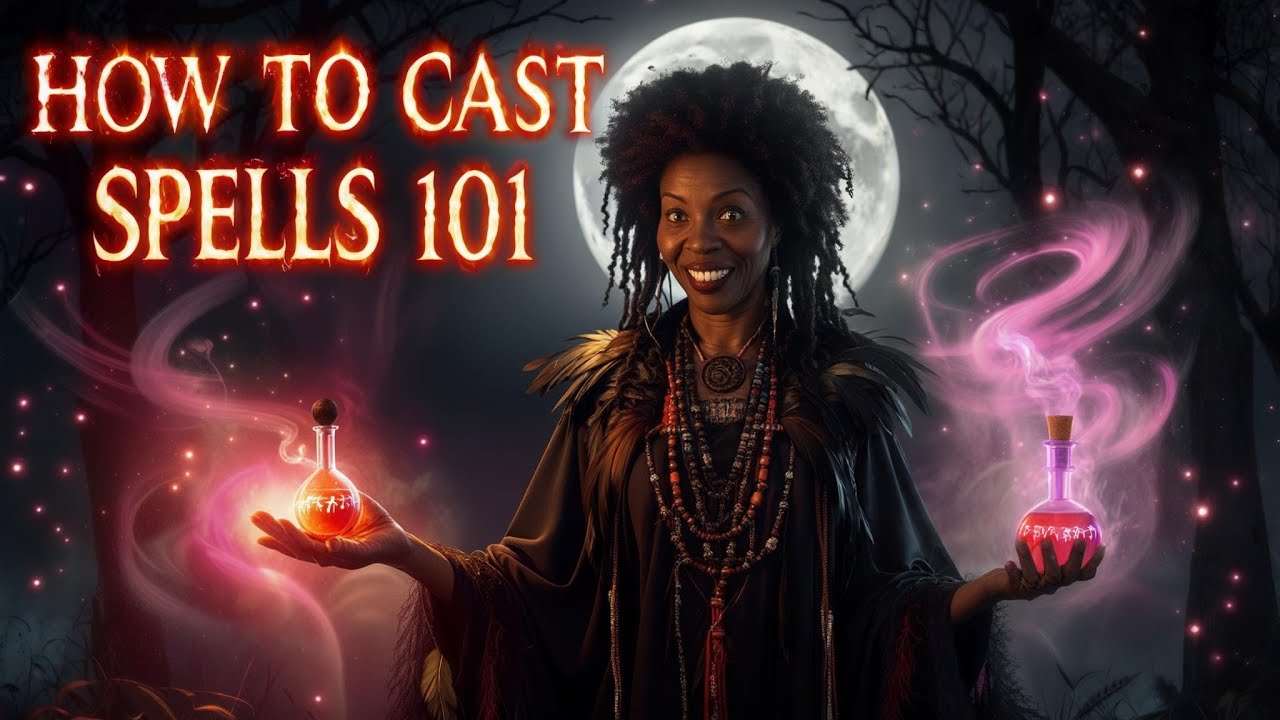 How to Cast Spells 101 For Beginners - YouTube