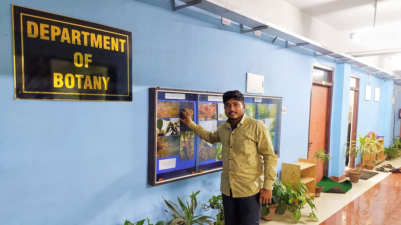 SKBU- Department of Botany | Rare Wild Plants and Laboratory - YouTube