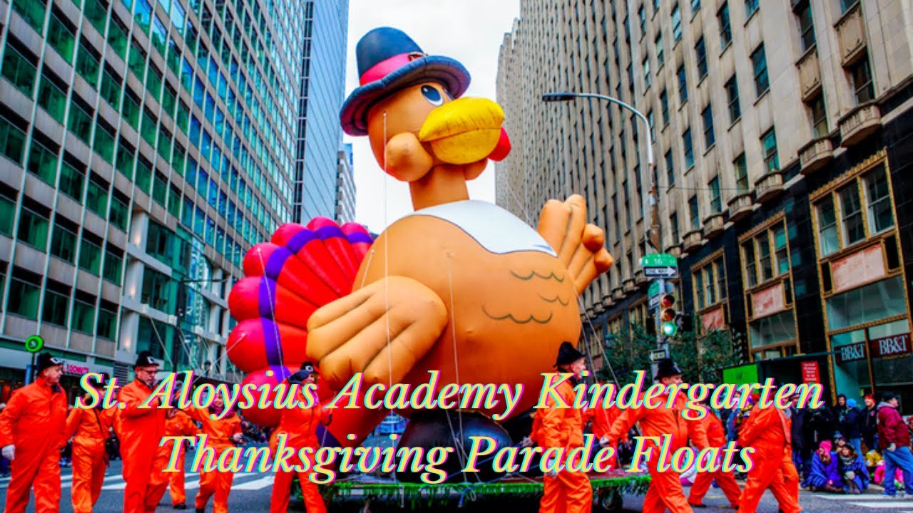 Kindergarten Thanksgiving Parade - YouTube