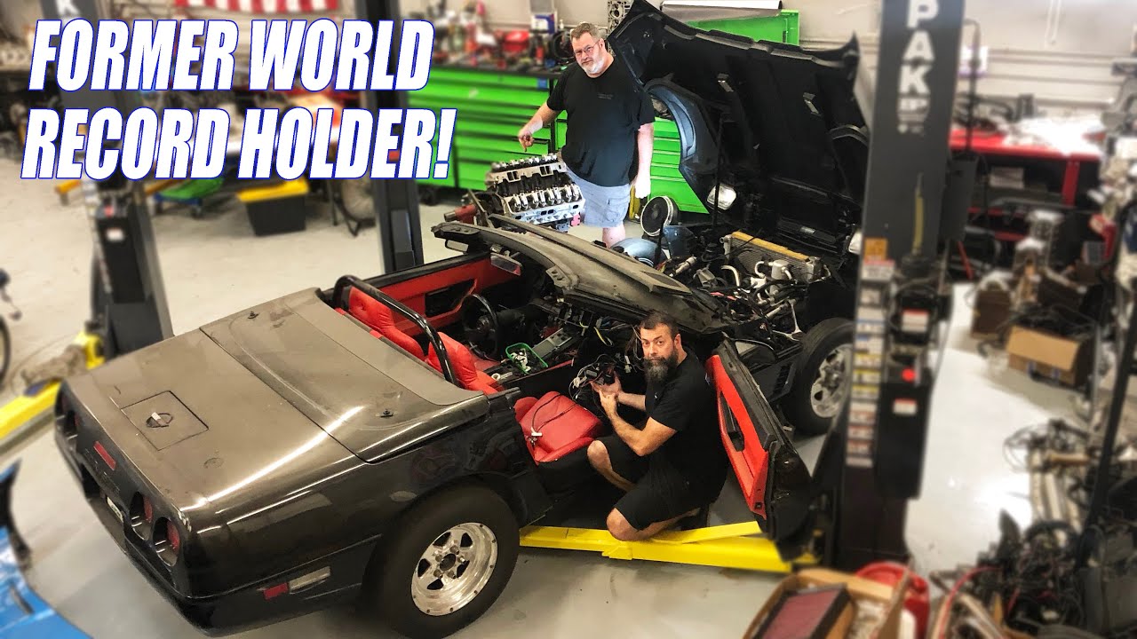 Rebuilding My Father's Legendary C4 Corvette Drag Car - YouTube
