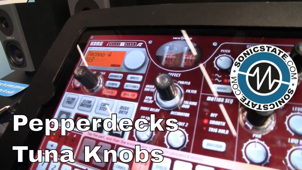 MESSE 2017: Pepperdecks Stick on iOS Knobs - YouTube