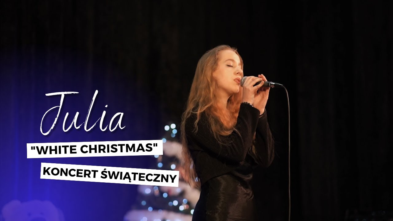 Julia Milewska "White Christmas" (cover) | Rytm i Melodia Szkoła ...