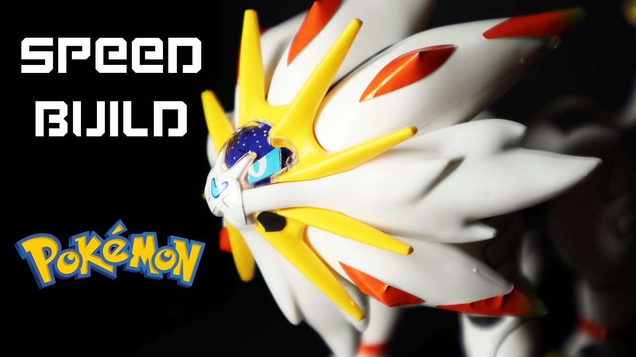 Lion King Kit - Solgaleo - Pokepla Speed Build - Pokemon Model Kit ...