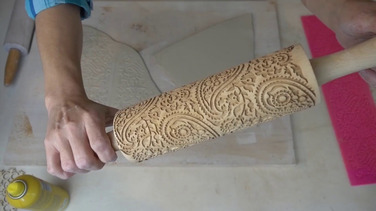 Ooooh Texture! Fun & innovative ways to add designs to clay! - YouTube