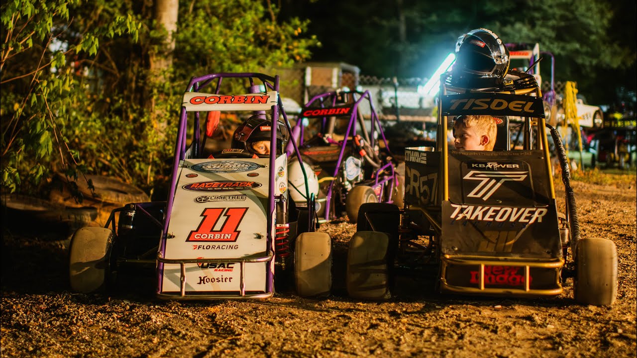 Corbin Girls Run at Club Milton Speedway Cup Race 2 - YouTube