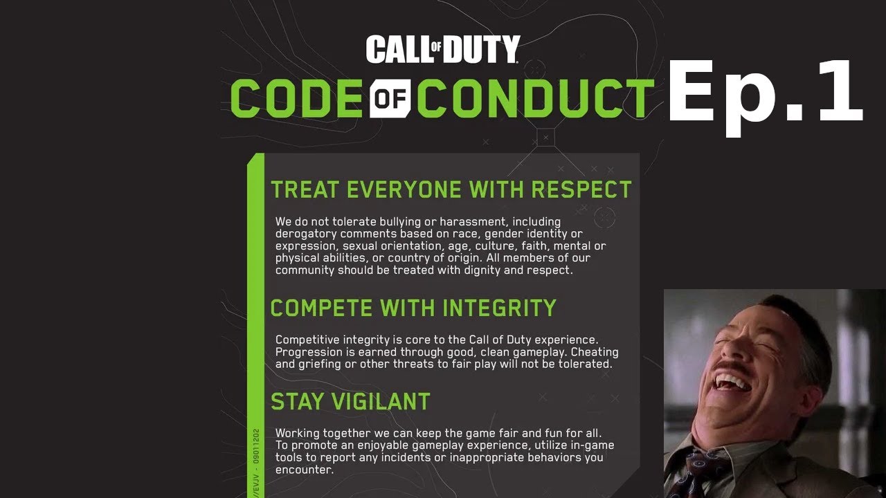 Call of Duty: CoC (Code of Conduct) Ep. 1 - YouTube