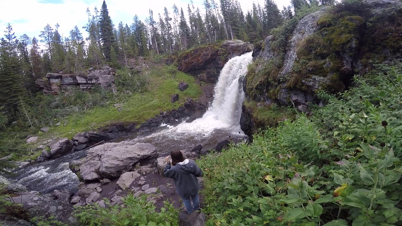 Moose Falls - Yellowstone - 2015-163 - YouTube