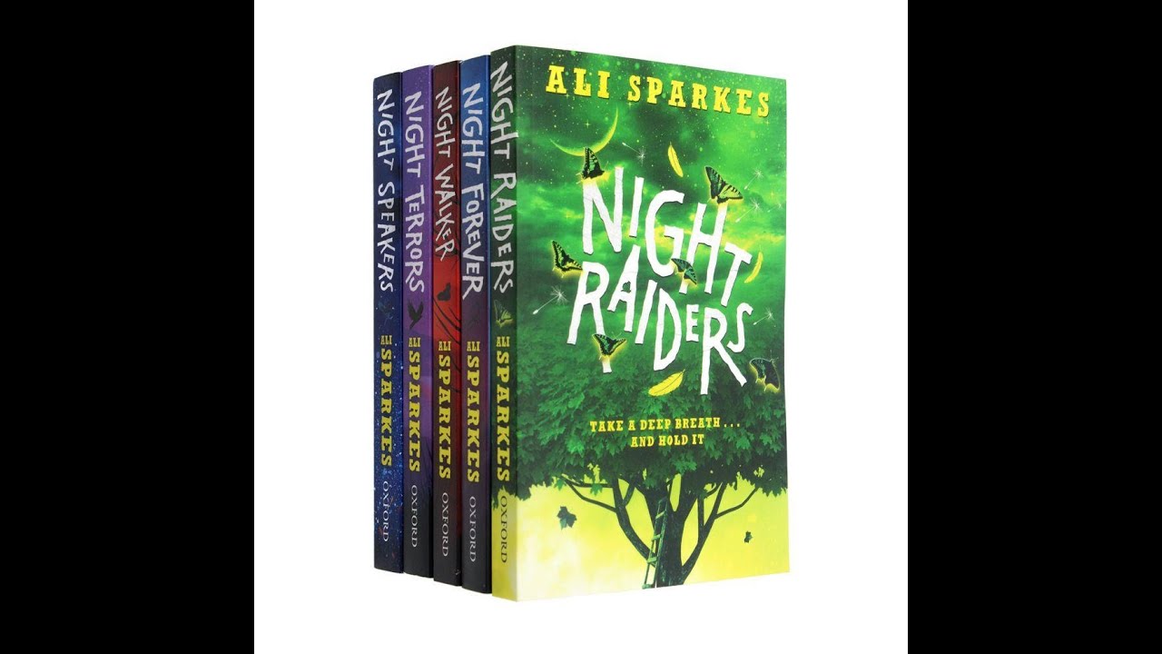 Ali Sparkes Night Series Collection 5 Books Set - Book Unboxing - YouTube