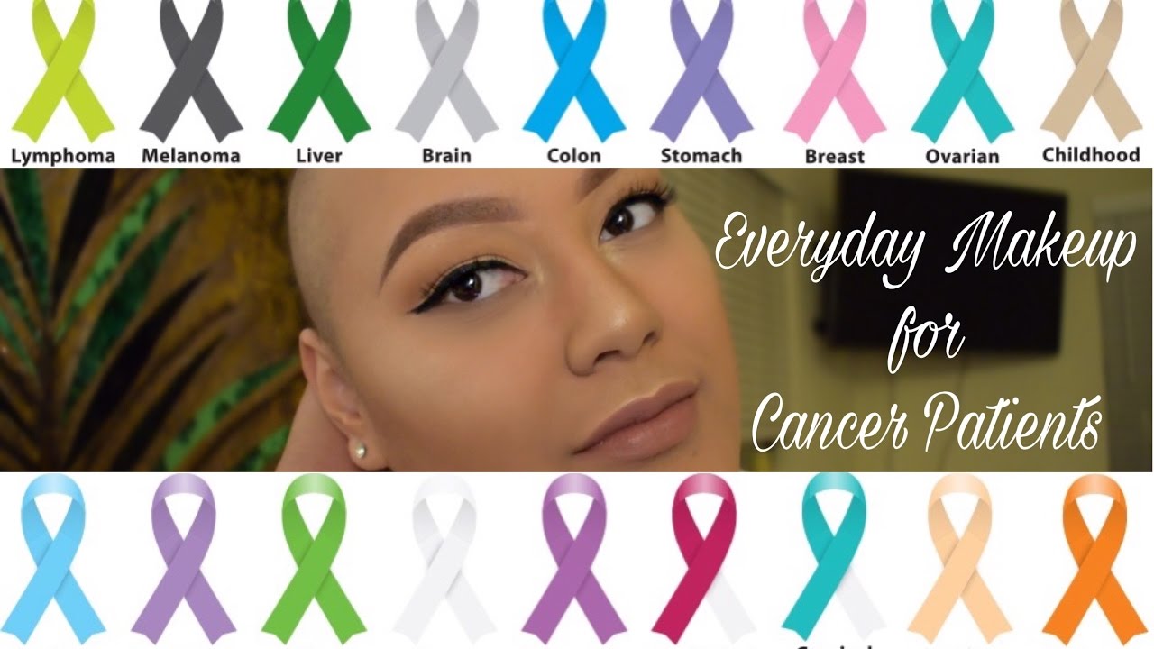 Bald Girl Makeup | Everyday Makeup Look for Cancer Patients - YouTube