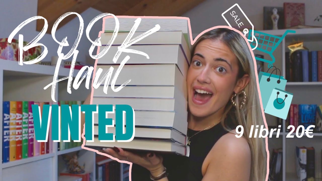 UNBOXING VINTED♡︎ 20€ per 9 LIBRI su vinted, libri usati #bookhaul #booktok - YouTube