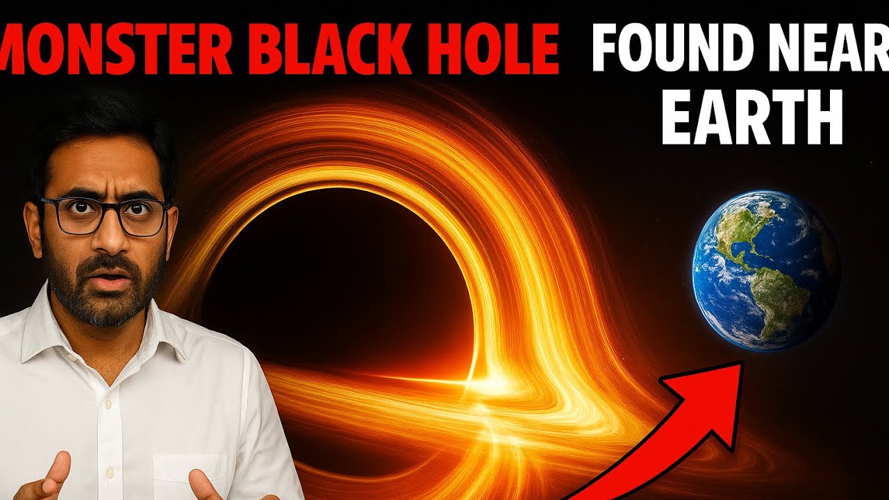 5,000 Light Years Away… A Black Hole Wanders ALONE! - YouTube