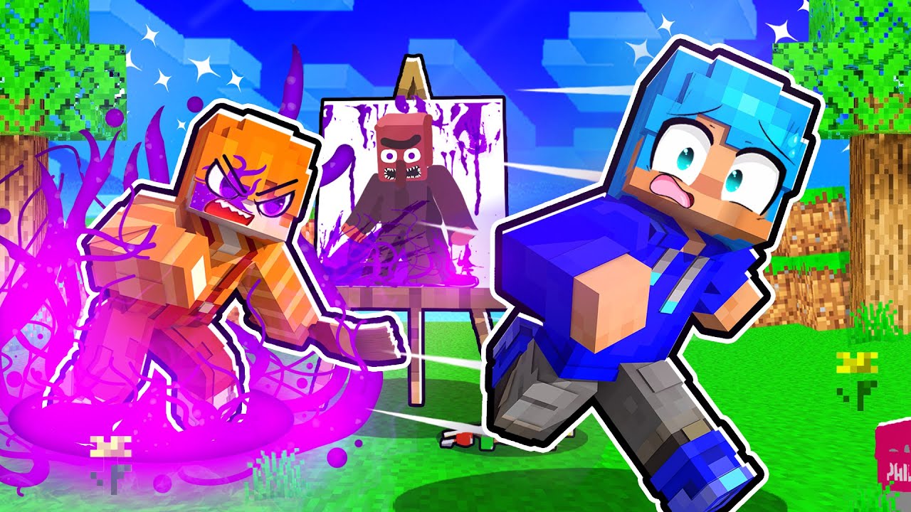 THE CURSED MINECRAFT PAINTING! - YouTube