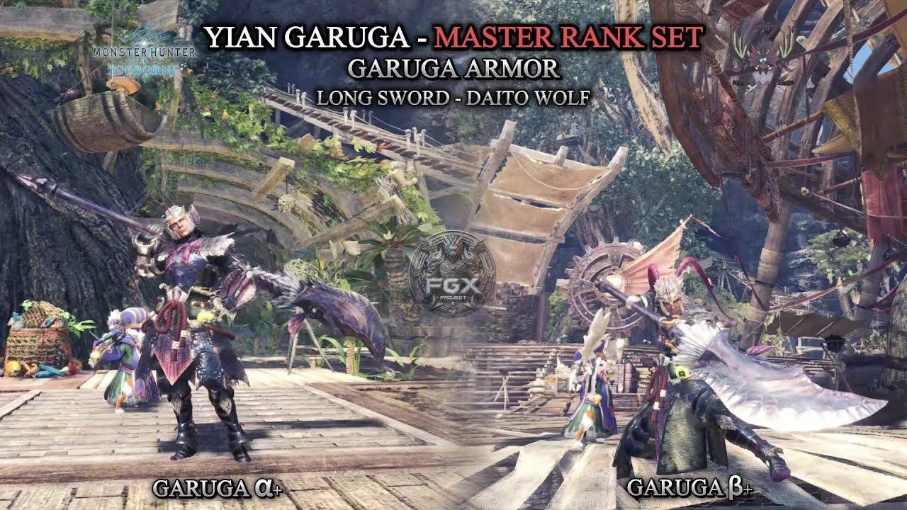 Yian Garuga Armor & Weapon set | MHW: Iceborne - YouTube