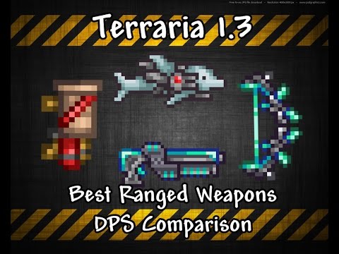 Endgame Ranged Weapons DPS Comparison. : Terraria