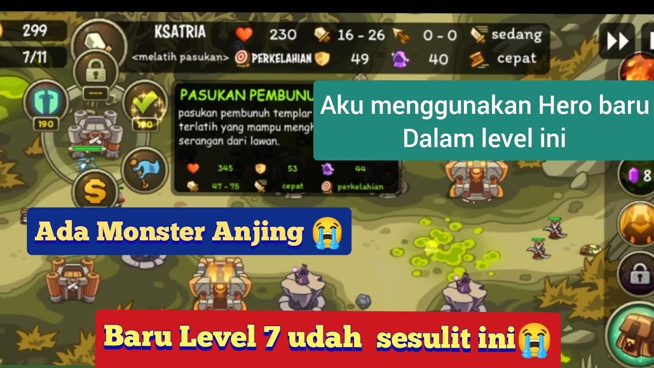 #games #kartun GAME PERANG‼️ HERO BARU MELAWAN MONSTER SERIGALA‼️ - YouTube