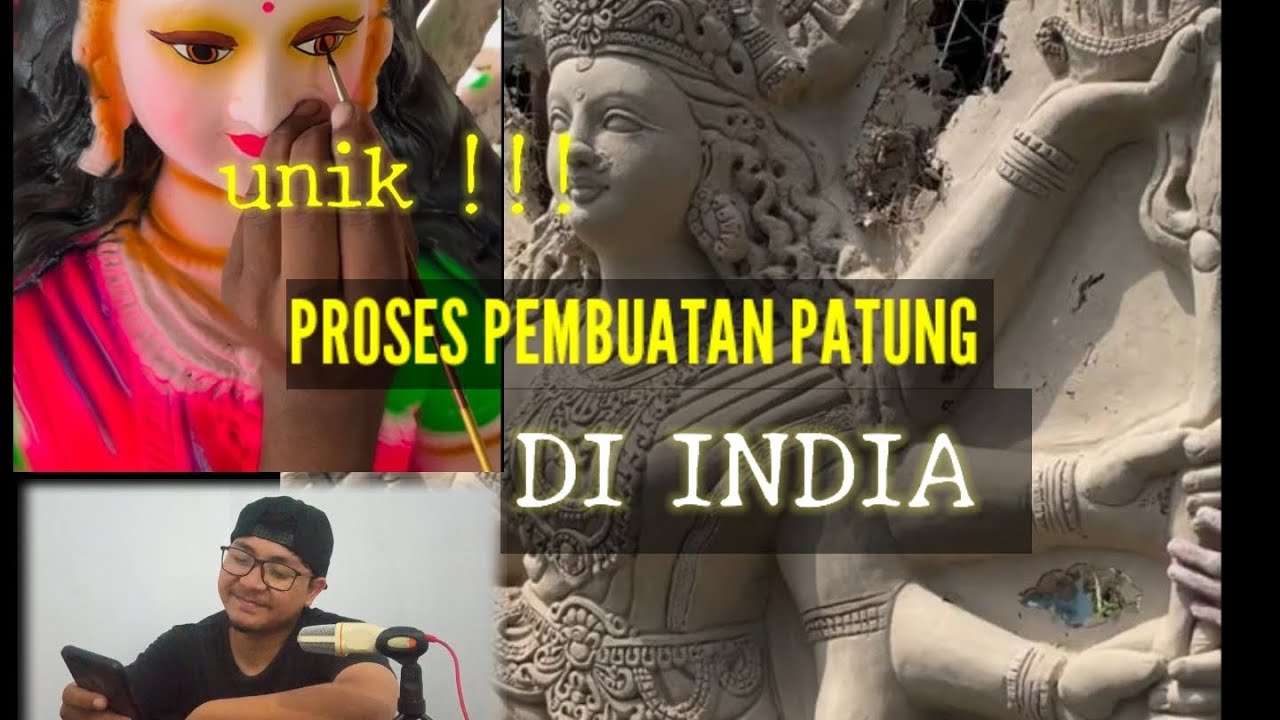 PROSES PEMBUATAN PATUNG DI INDIA || unik banget #viral ..... - YouTube