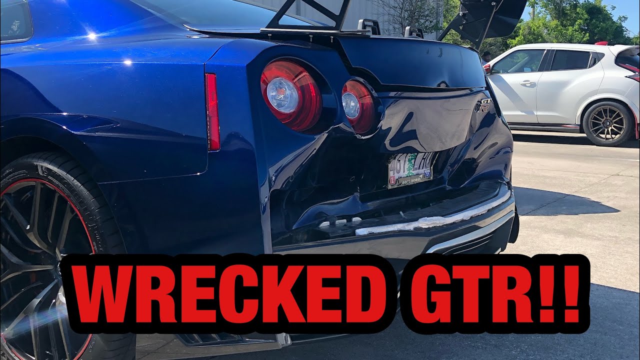 CRASHED MY GTR! HERE'S THE VIDEO AND STORY!! - YouTube