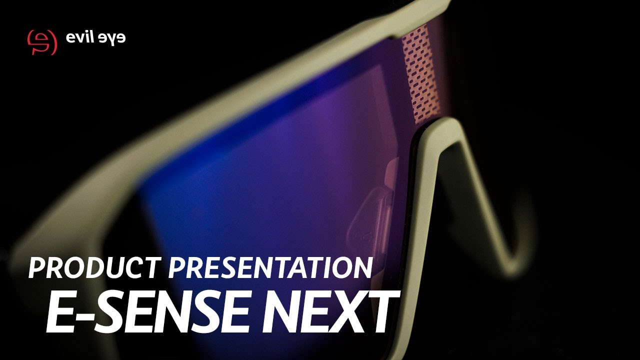 Meet the evil eye electronic sport glasses | e-sense next - YouTube