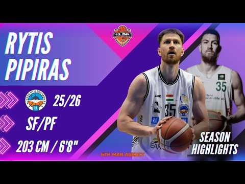 RYTIS PIPIRAS ⏐ 25/26 Highlights