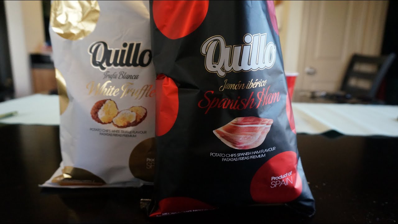 Really Good Chips From Spain! Quillo Chip Review - YouTube